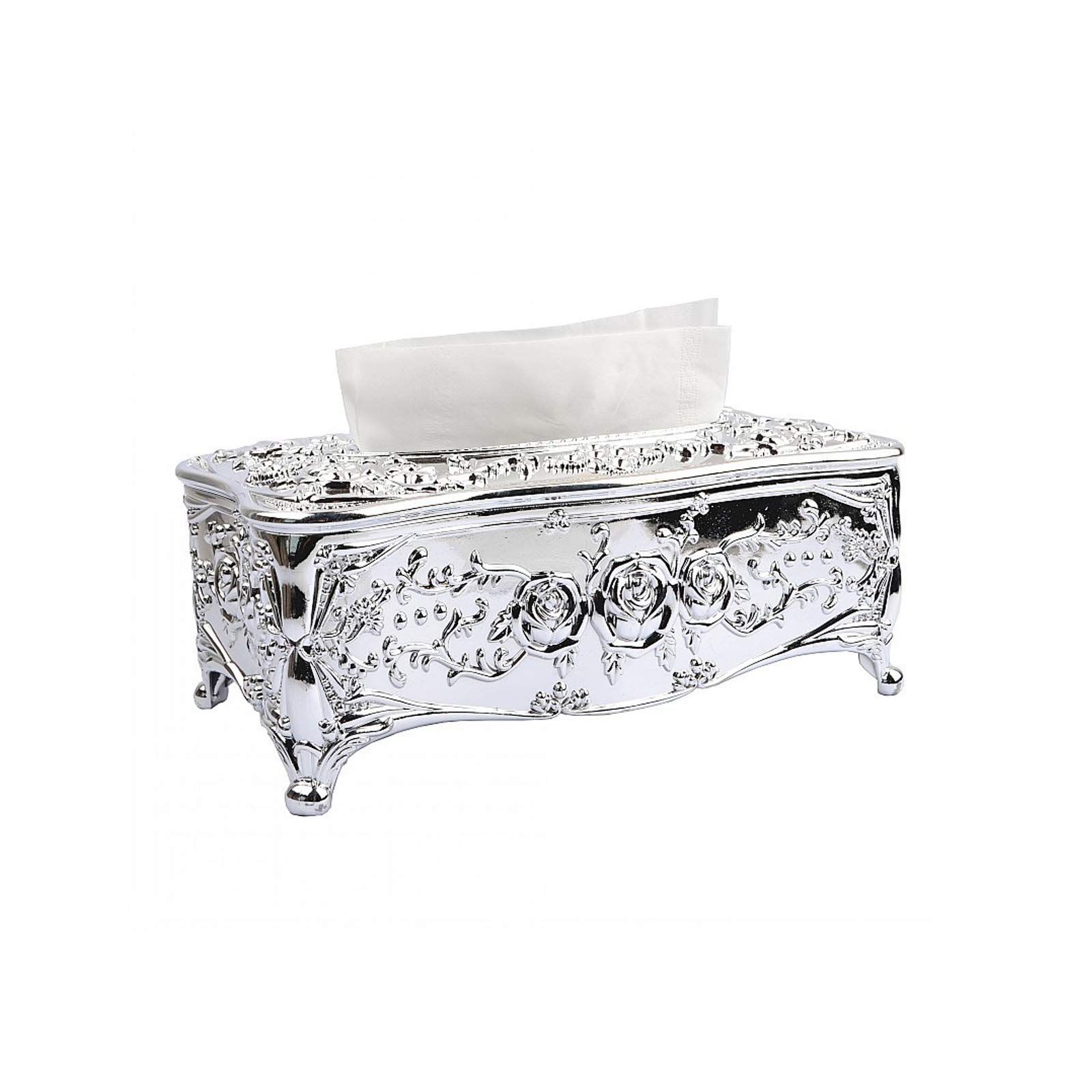 Amazon.com: Luxurious Rose Tissue Box Holder, Stylish Bling Acrylic ...