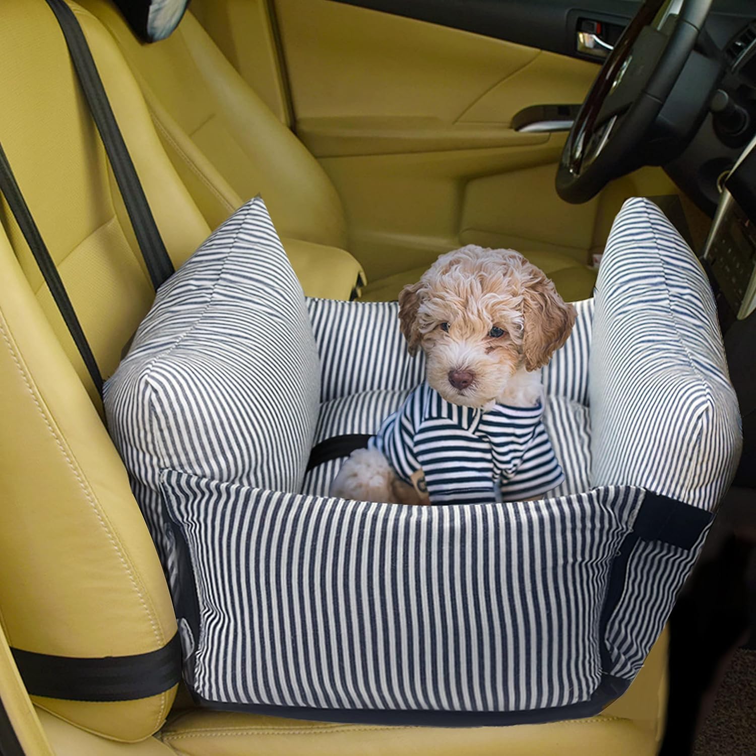 BNCKTRD Dog Car Seat For Small Dogs Under 40 Lbs Puppy Cats Booster bncktrd-dog-car-seat-for-small-dogs-under-40-lbs-puppy-cats-booster