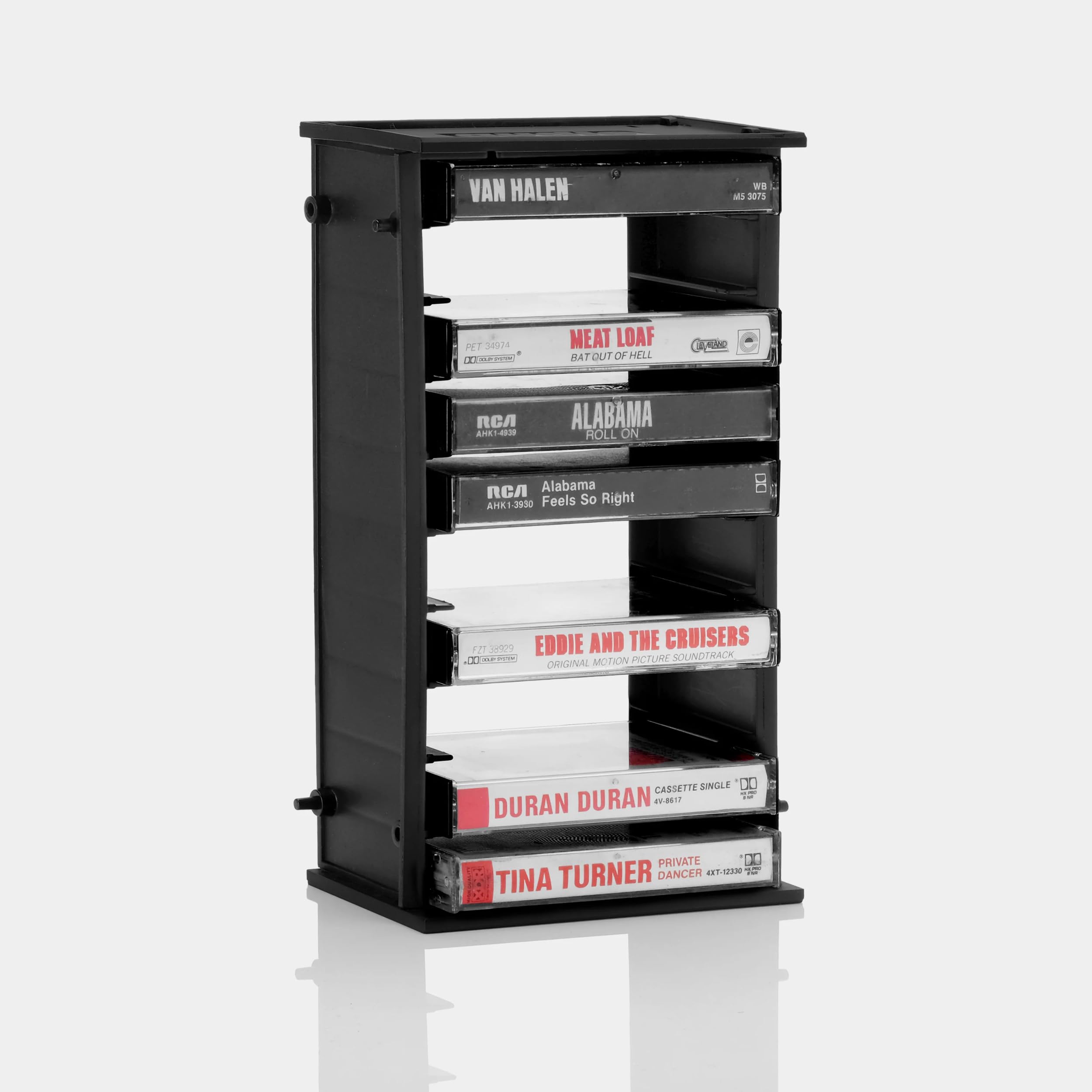 Retrospekt Modular Cassette Tape Storage Rack for 10 Cassettes : Amazon ...