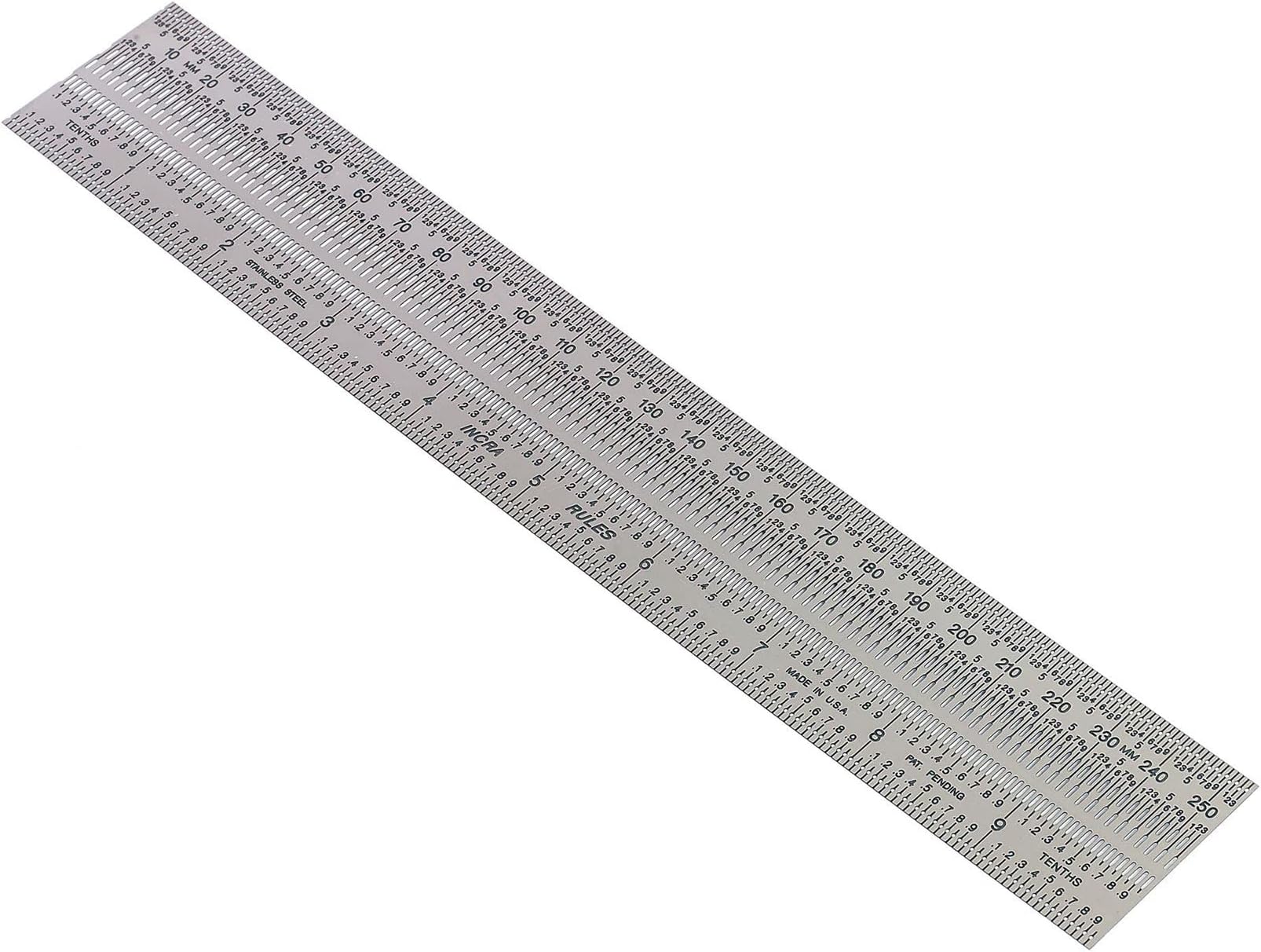 INCRA Precision Marking Rule - Dual Scale 250mm/10" : Amazon.co.uk ...