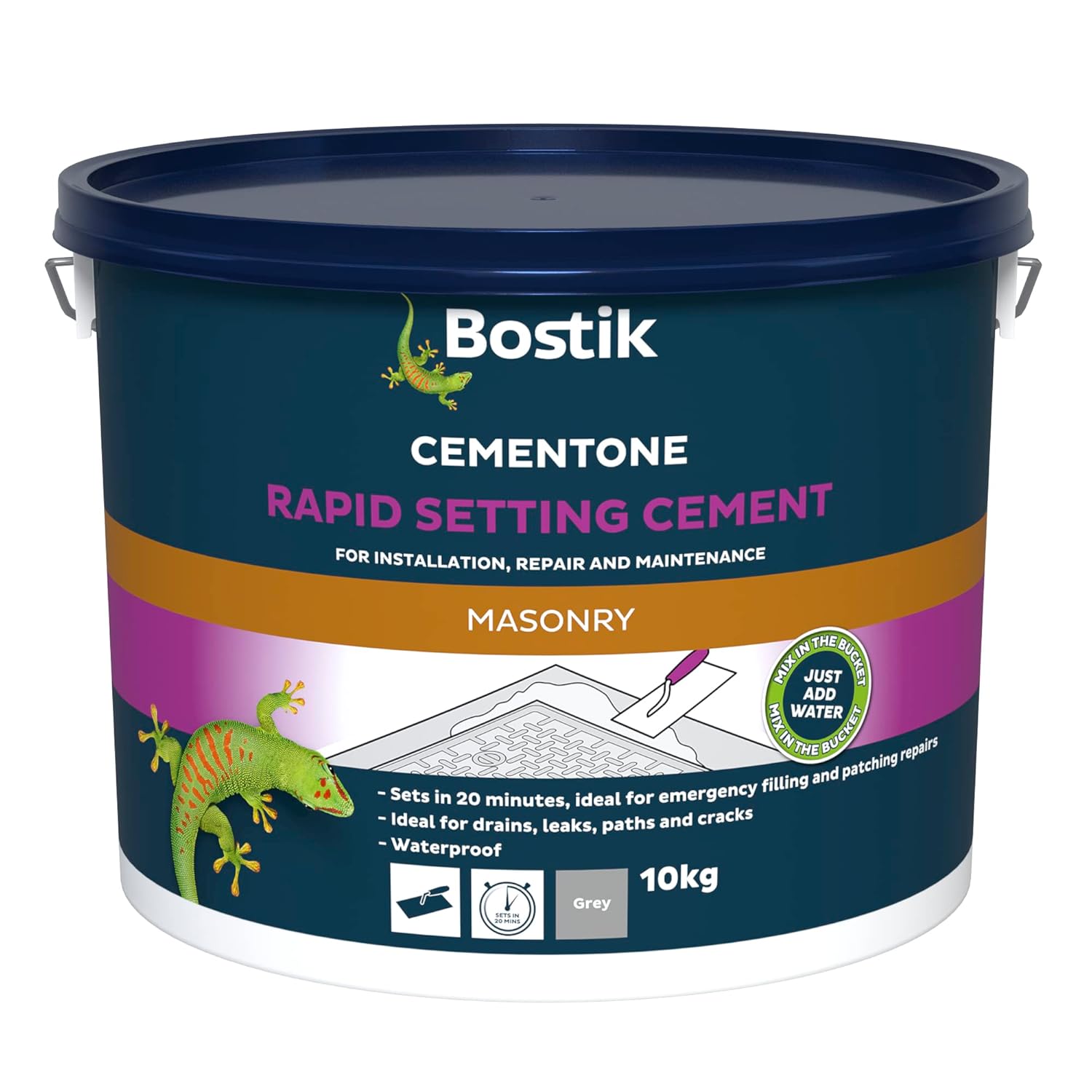Amazon.com: Bostik Cementone Rapid Setting Cement, for Interior ...