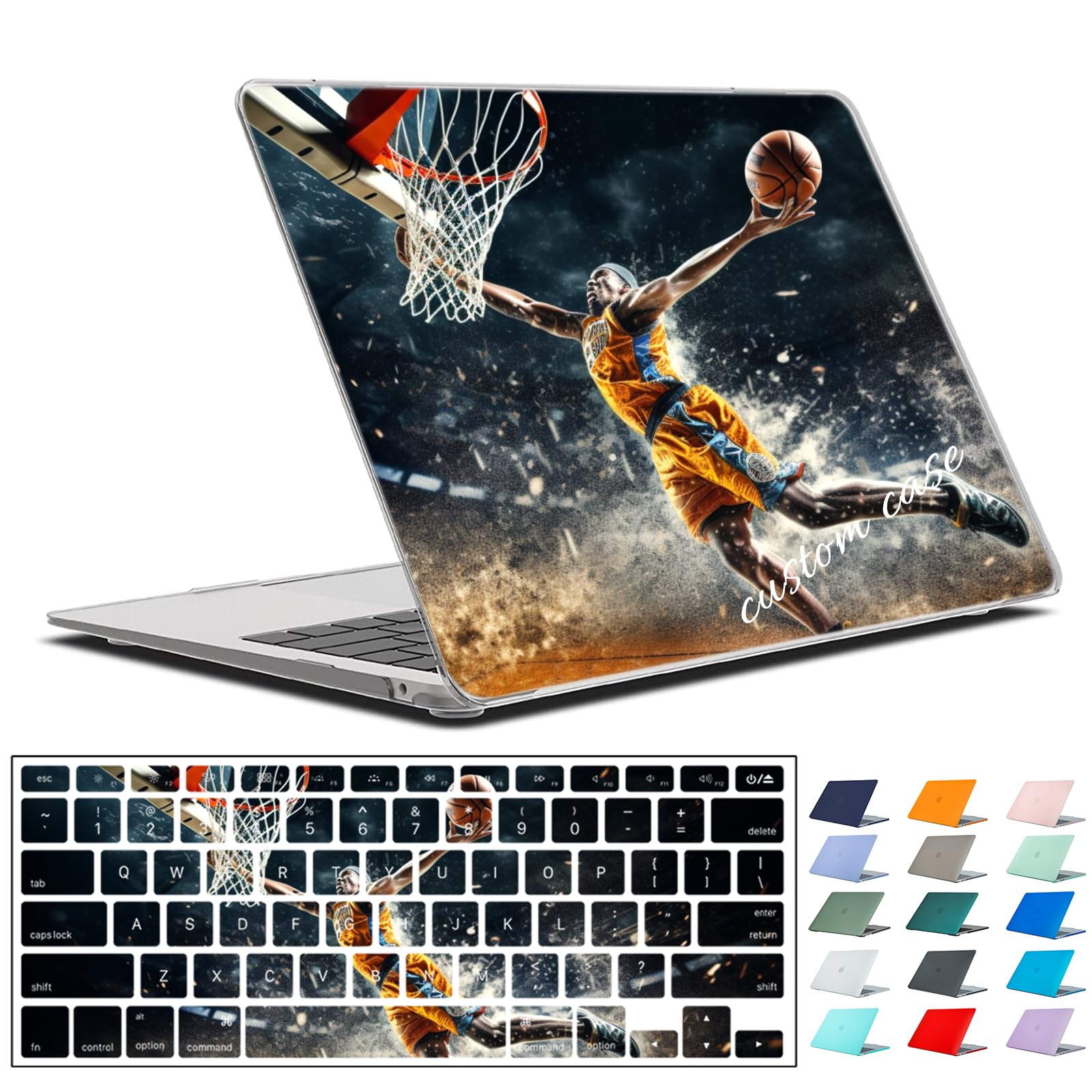 Amazon.com: Personalized Custom Photos Laptop Case for Clear MacBook ...