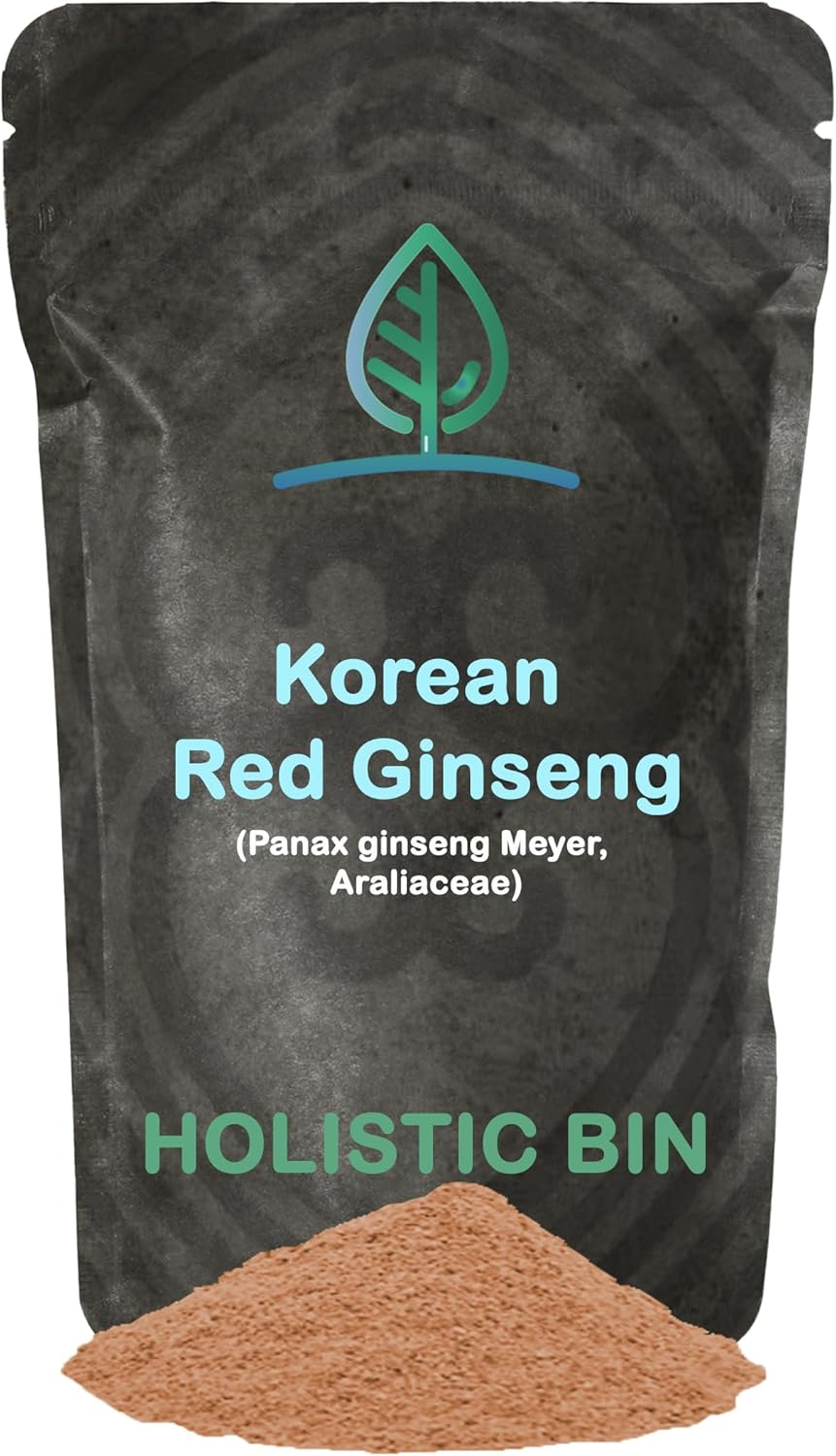 Amazon.com: Holistic Bin Korean Red Ginseng Powder Pure Panax Ginseng ...