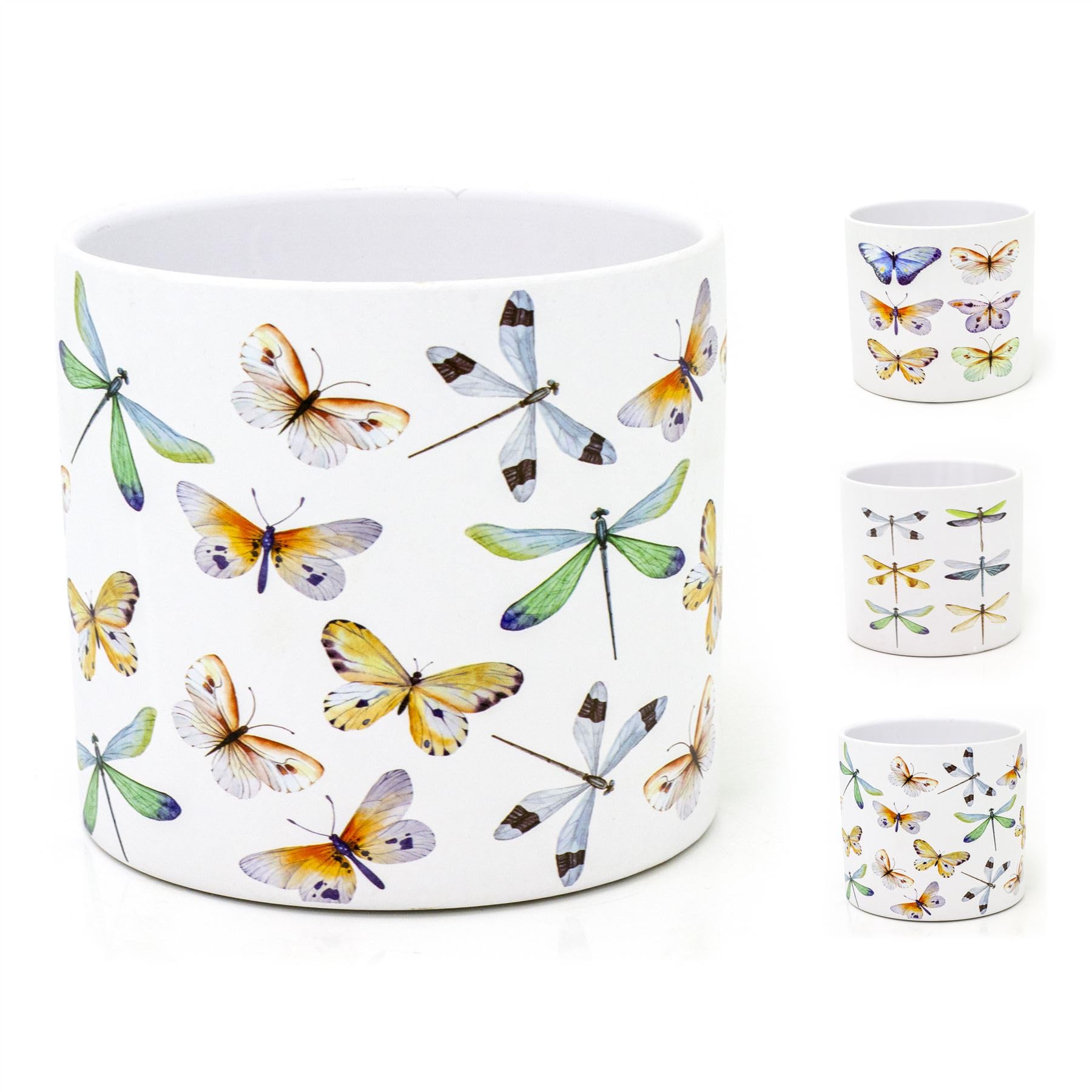 White Terracotta Plant Pot | Enchanting Nature-Inspired Terracotta ...