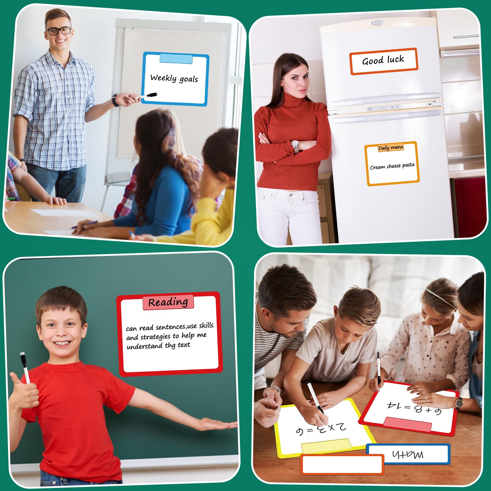 Classroom Organization Magnetic Charts 16 Pcs Magnetic Dry Erase Labels ...