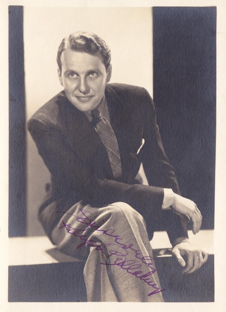 Ralph Bellamy Authentic Vintage 1933 Signed Autograph Photo at Amazon's ...