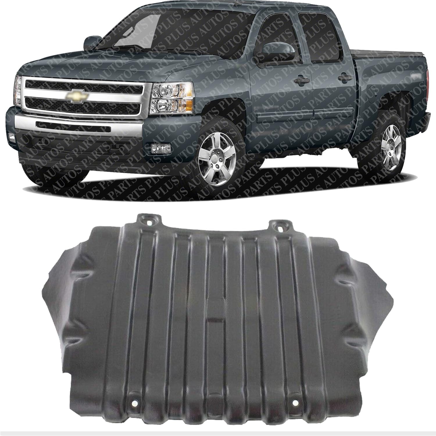 Amazon.com: AUTOS PARTS PLUS Front Engine Splash Shield Direct ...