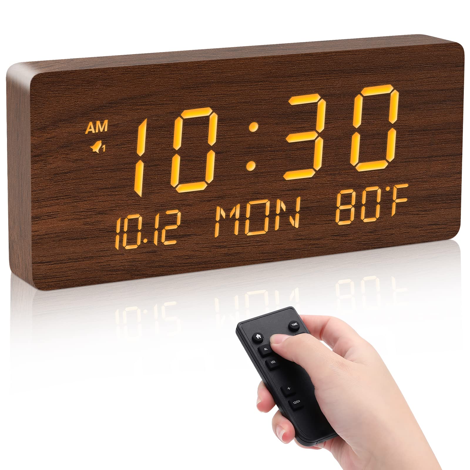 Wood Digital Clock