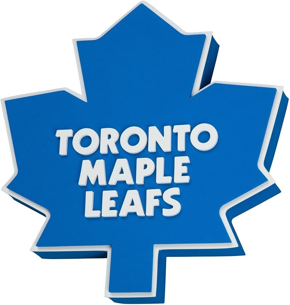 Amazon.com: NHL Toronto Maple Leafs 3D Foam Logo wall Sign : Toys & Games