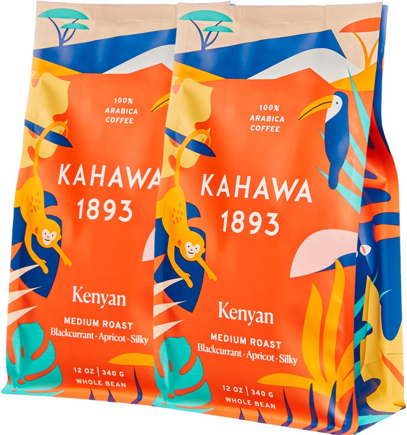 Amazon.com: KAHAWA 1893 - Whole Coffee Beans - Kenya Single Origin ...