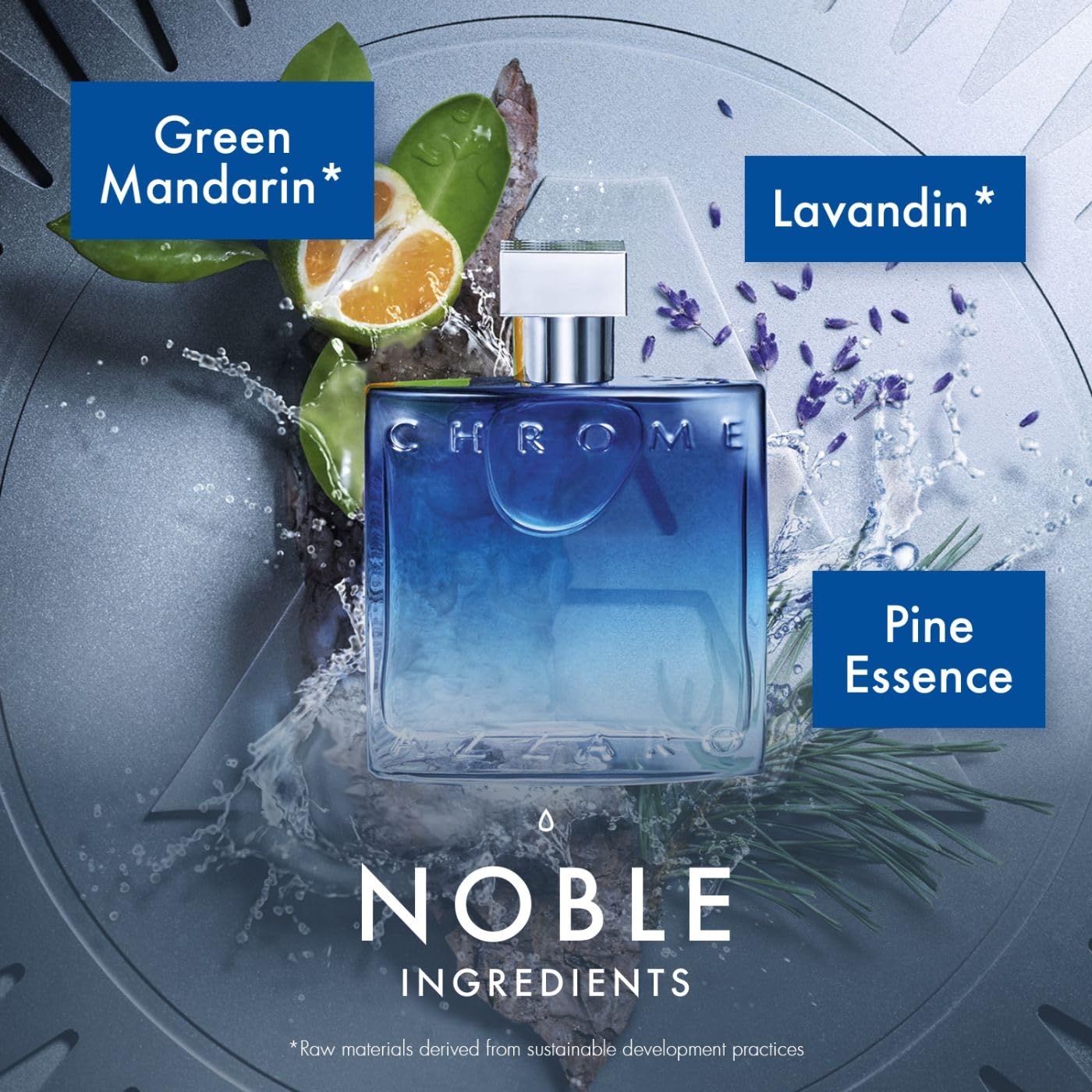 Azzaro Chrome Eau de Toilette – Mens Cologne Chrome Eau De Parfum – Fresh Fragrances for Men ...