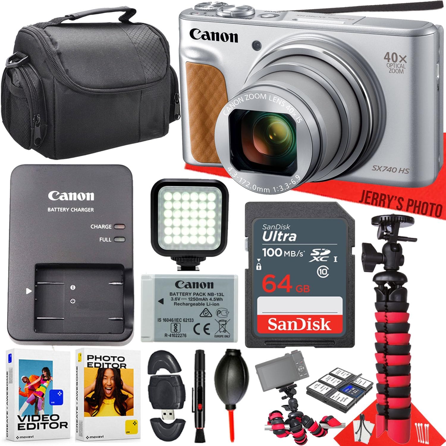 Amazon.com : Canon PowerShot IXY 650 / ELPH 360 HS Compact Digital Camera 12x Optical Zoom ...