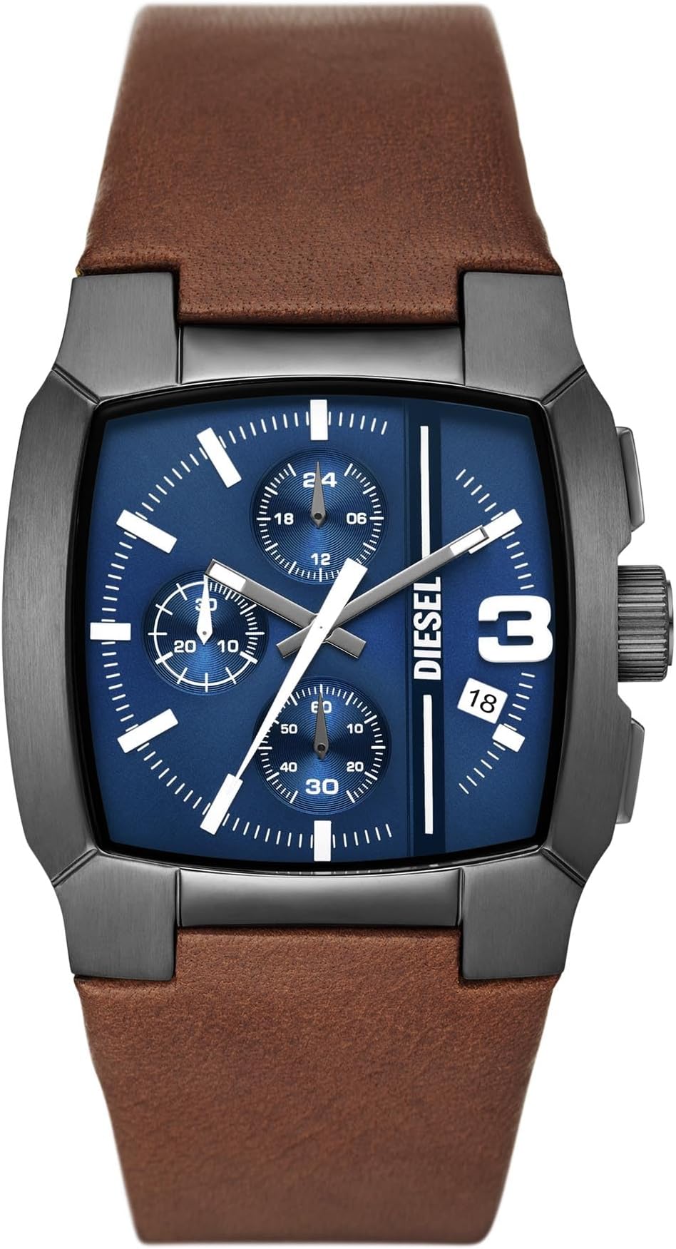Reloj Diesel Modelo: DZ4641 Cliffhanger de piel en color marrón para ...