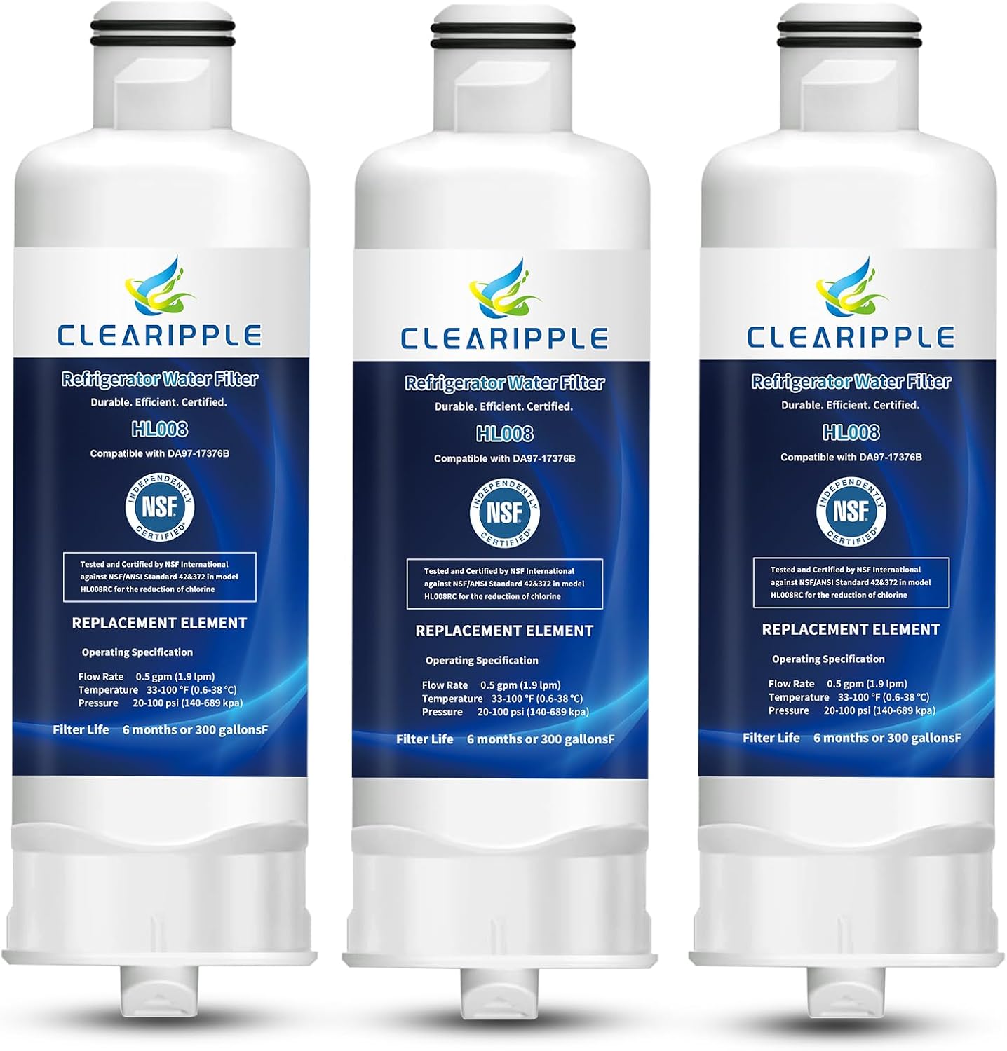Amazon.com: Clearipple 3 Pack DA97-17376B Compatible with Samsung HAF ...