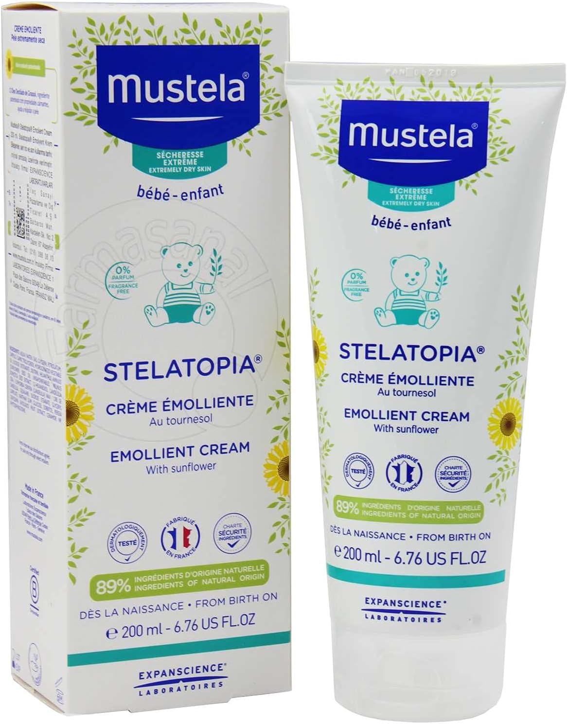 Mustela Stelatopia Crema 200 ml : Amazon.es: Bebé