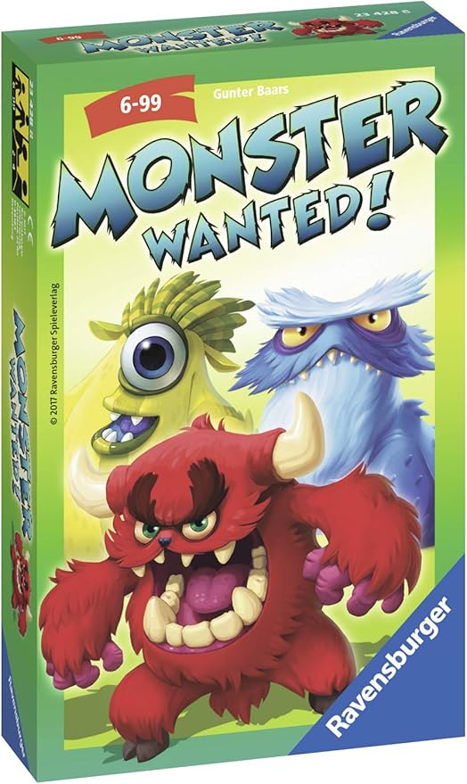 Ravensburger 234288 "Monster Wanted Card Game : Amazon.co.uk: Toys & Games