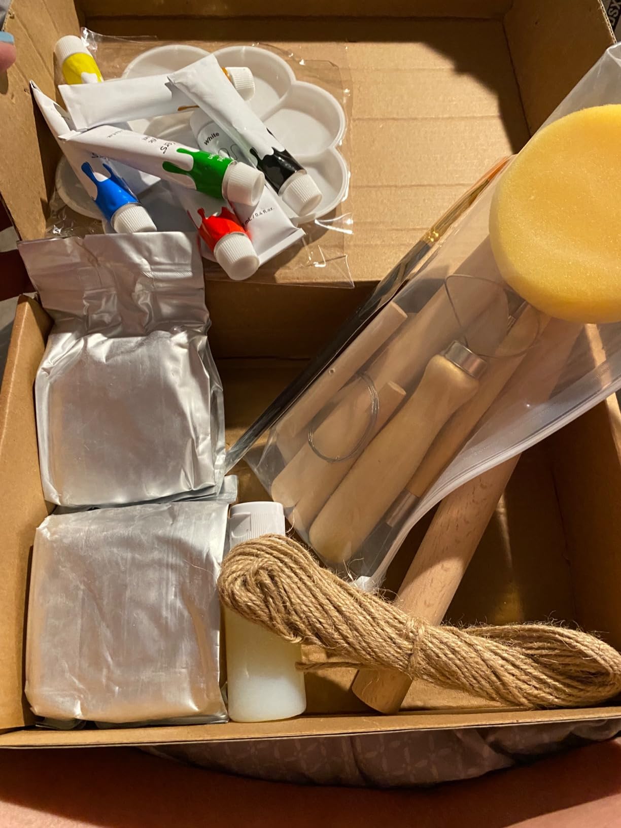 $7/mo - Finance Pottery Kit, Premium Air Dry Clay, Clay Kit, Clay Kit ...