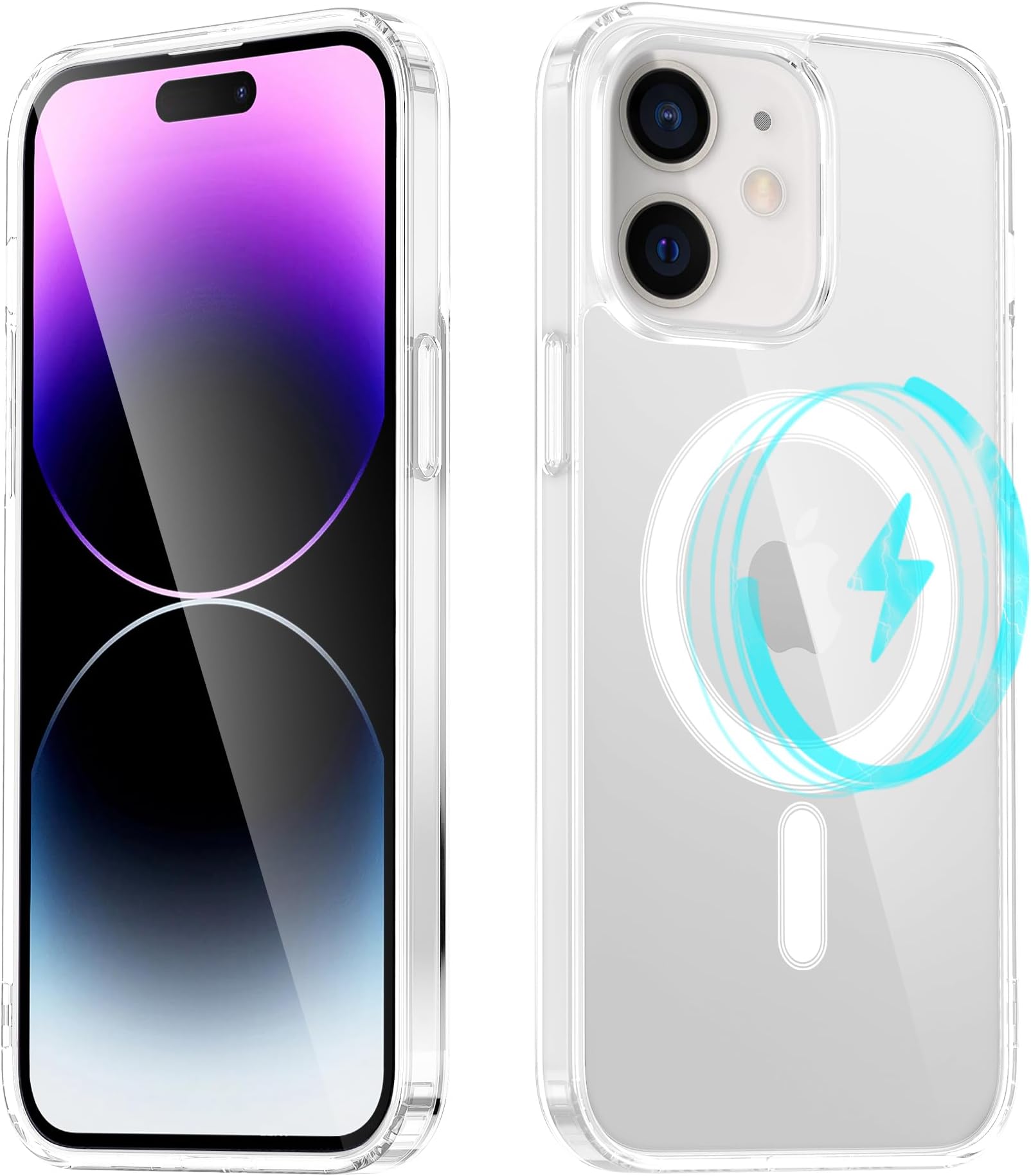 Amazon.com: iPhone 12 Mini Case Compatible with MagSafe, [Strong Magnet ...