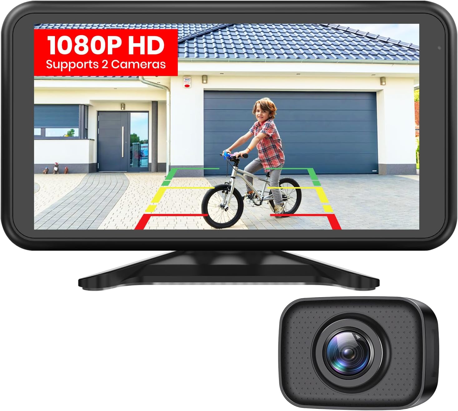 AUTO-VOX Wireless Reversing Camera Kit: 5" HD 1080P Monitor, Easy ...
