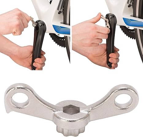 Bike Crank Removal Tool, 2 in 1 Crankset Crank Arm Dust Cap Install ...