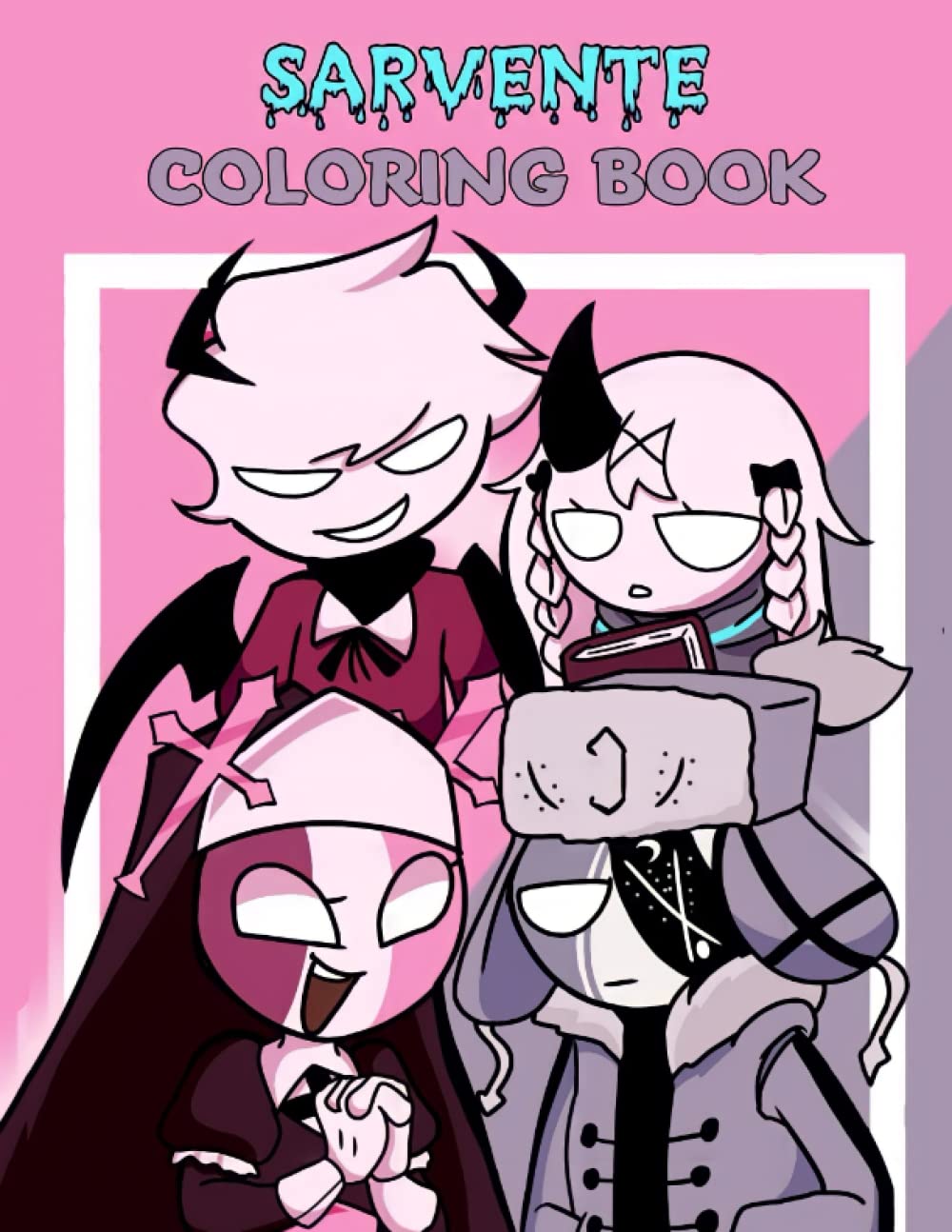 Sarvente Coloring Book Over 30 Pages Of High Quality Colouring ...