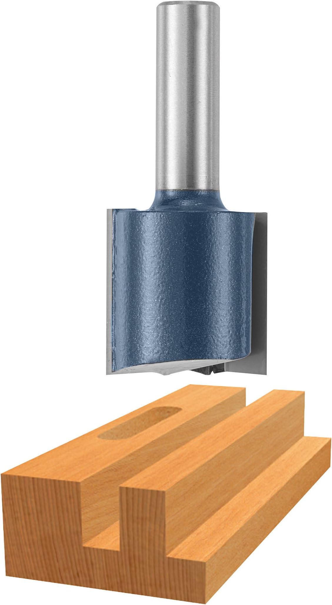 Bosch 85229M 9/16 In. x 3/4 In. Carbide Tipped 2-Flute Straight Bit ...