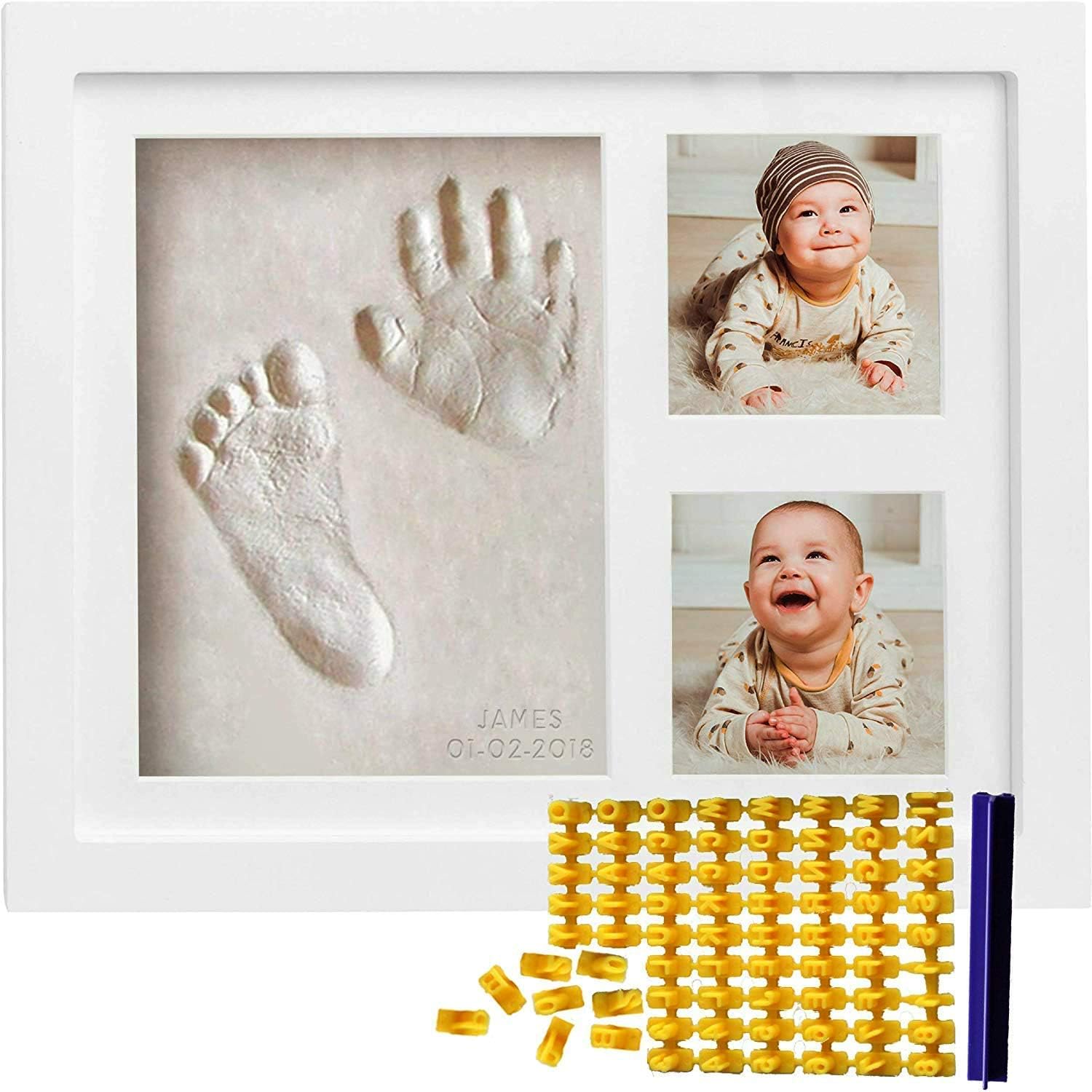 Amazon.com: Baby Hand and Footprint Kit - Baby Footprint Kit, Newborn ...