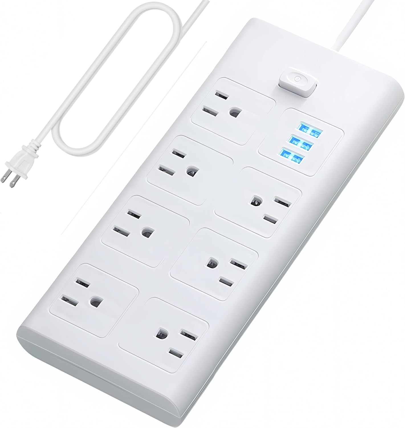 Amazon.com: Cruise Essentials,20 Ft Power Strip with 3 Outlets and 3 ...