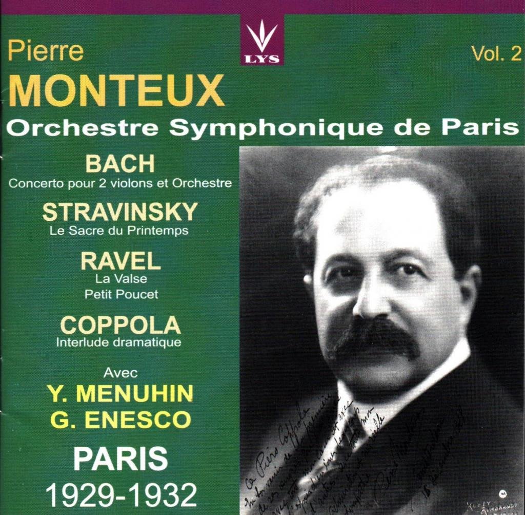 Conducts Ravel/Stravinsky/Bach: Monteux, Pierre: Amazon.fr: CD et Vinyles}