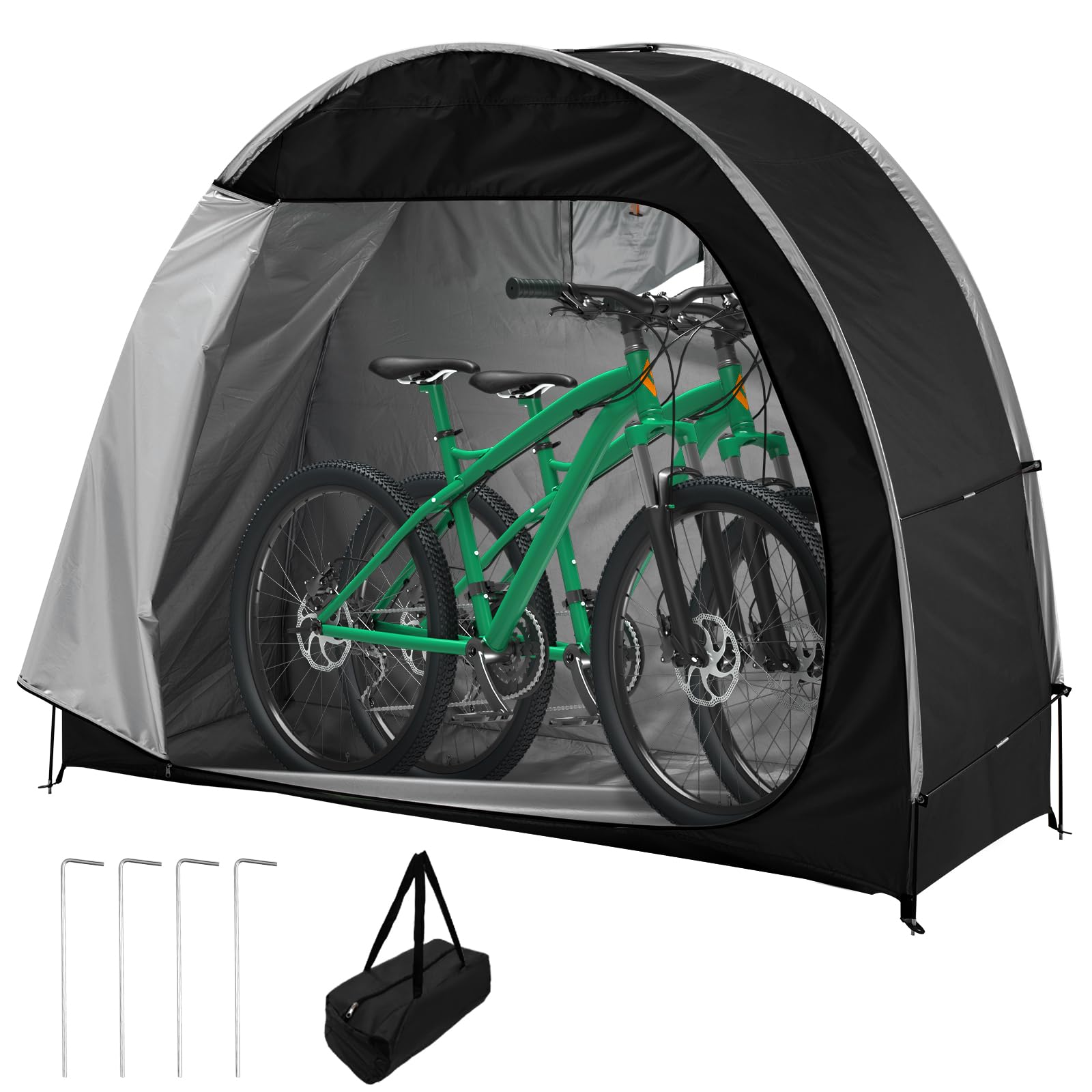 Amazon.com : Favoto Bike Covers Storage Tent - 210D Oxford Fabric ...
