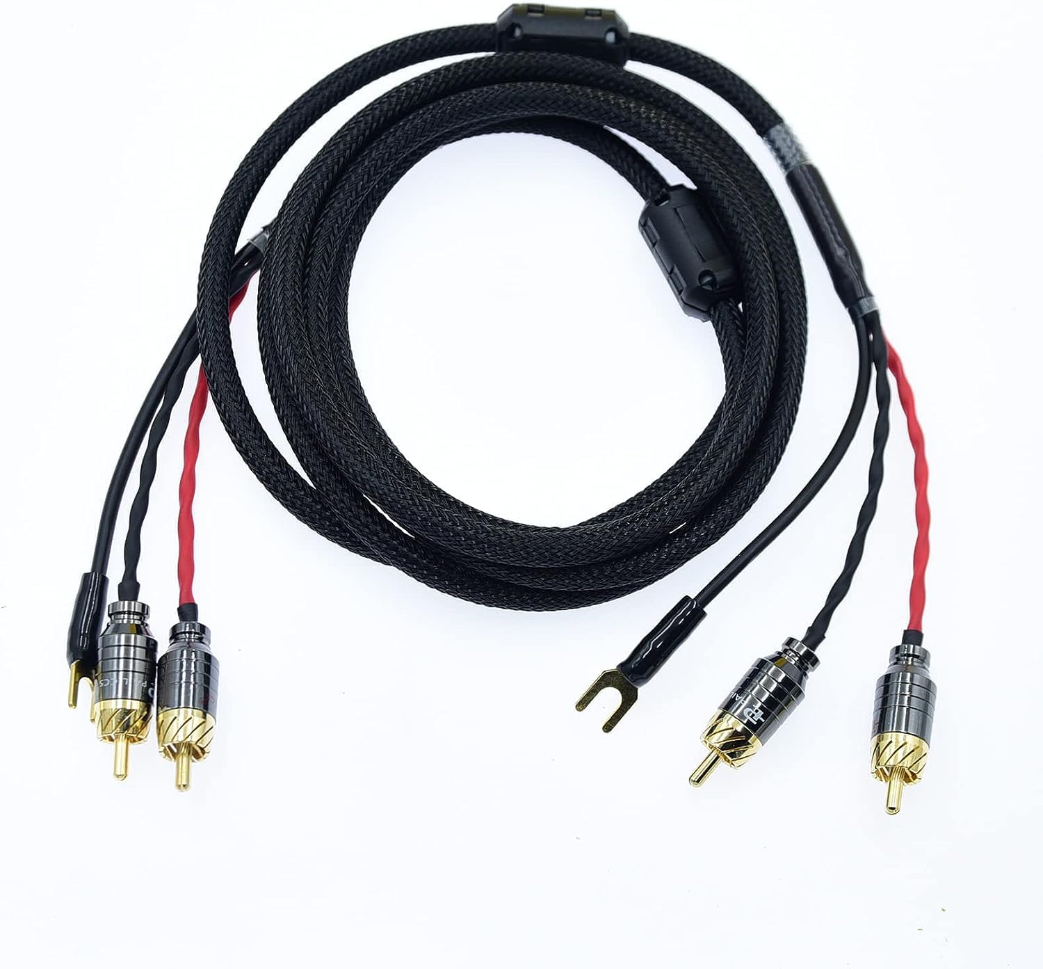 Amazon.com: Ultra Low Noise Double Audio 2 RCA to RCA Cable of ...