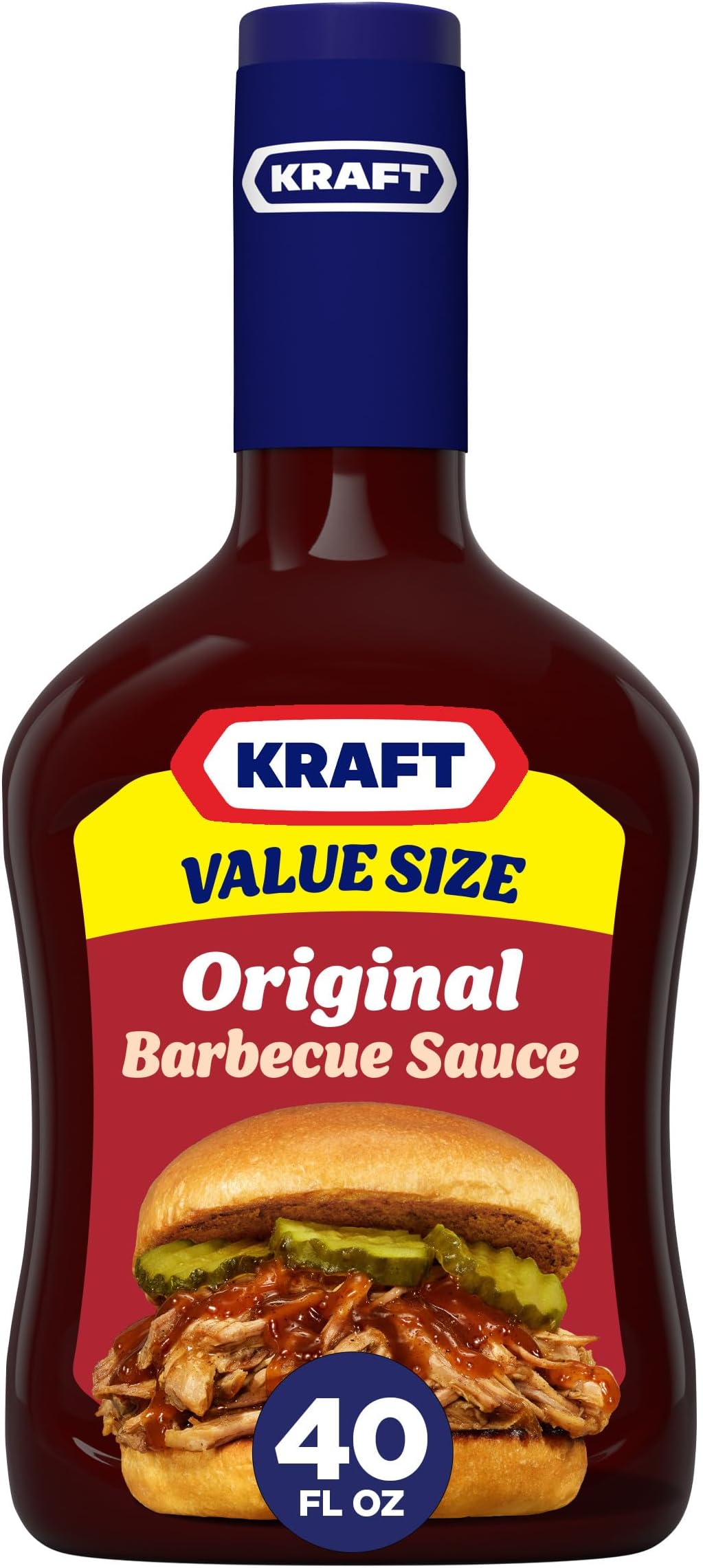 Amazon.com : Kraft Original Slow-Simmered Barbecue Sauce, 40 oz Bottle ...