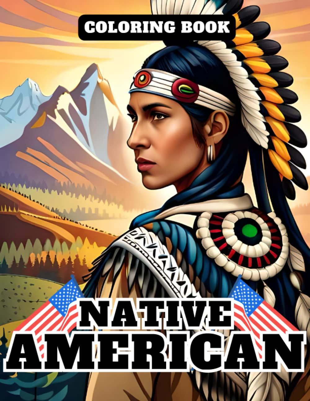 Amazon.com: Native American Coloring Book: 45 Unique Designs Inspired ...