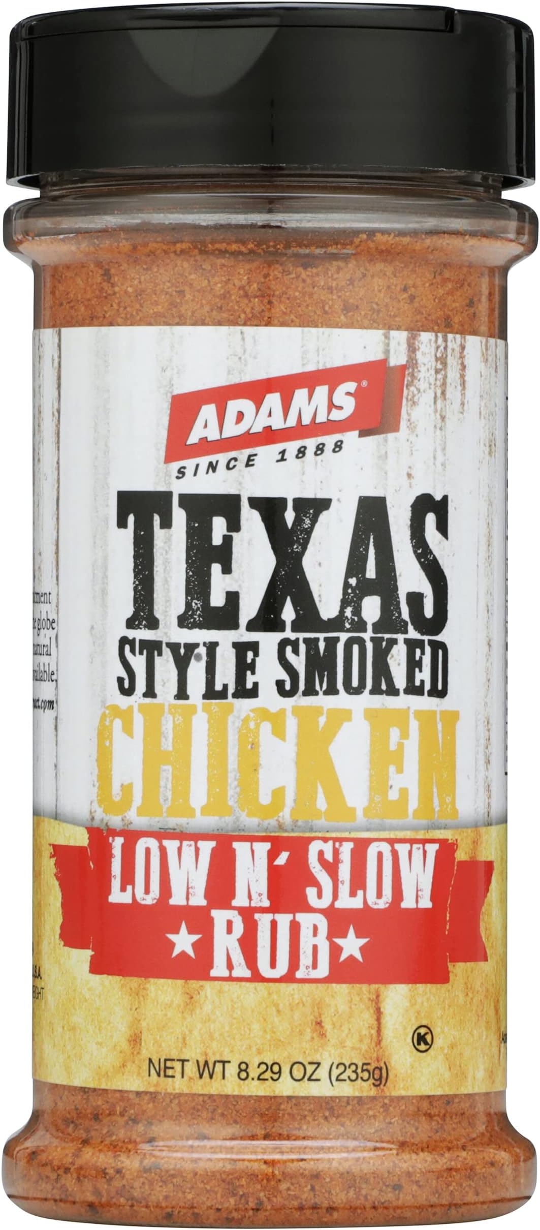Amazon.com : Adams Seasoning Rubs Texas Style Smoked Low & Slow Gourmet ...