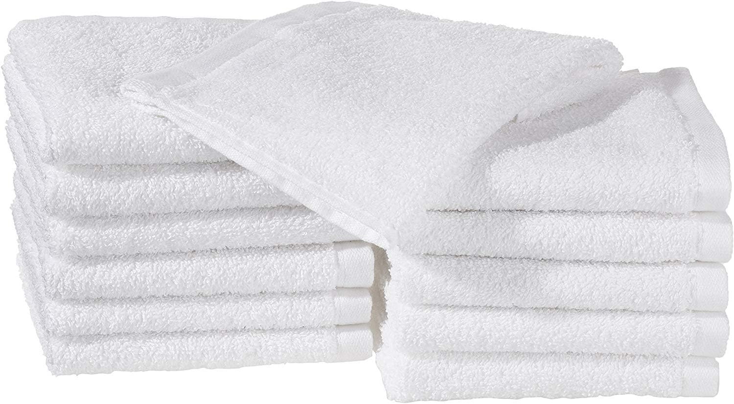Utopia Towels - 10er-Pack weiche Waschlappen aus Viskose und Baumwolle ...