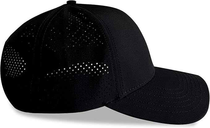 Premium Blank Performance Vented Hat - Low Key Workout & Daily Cap ...
