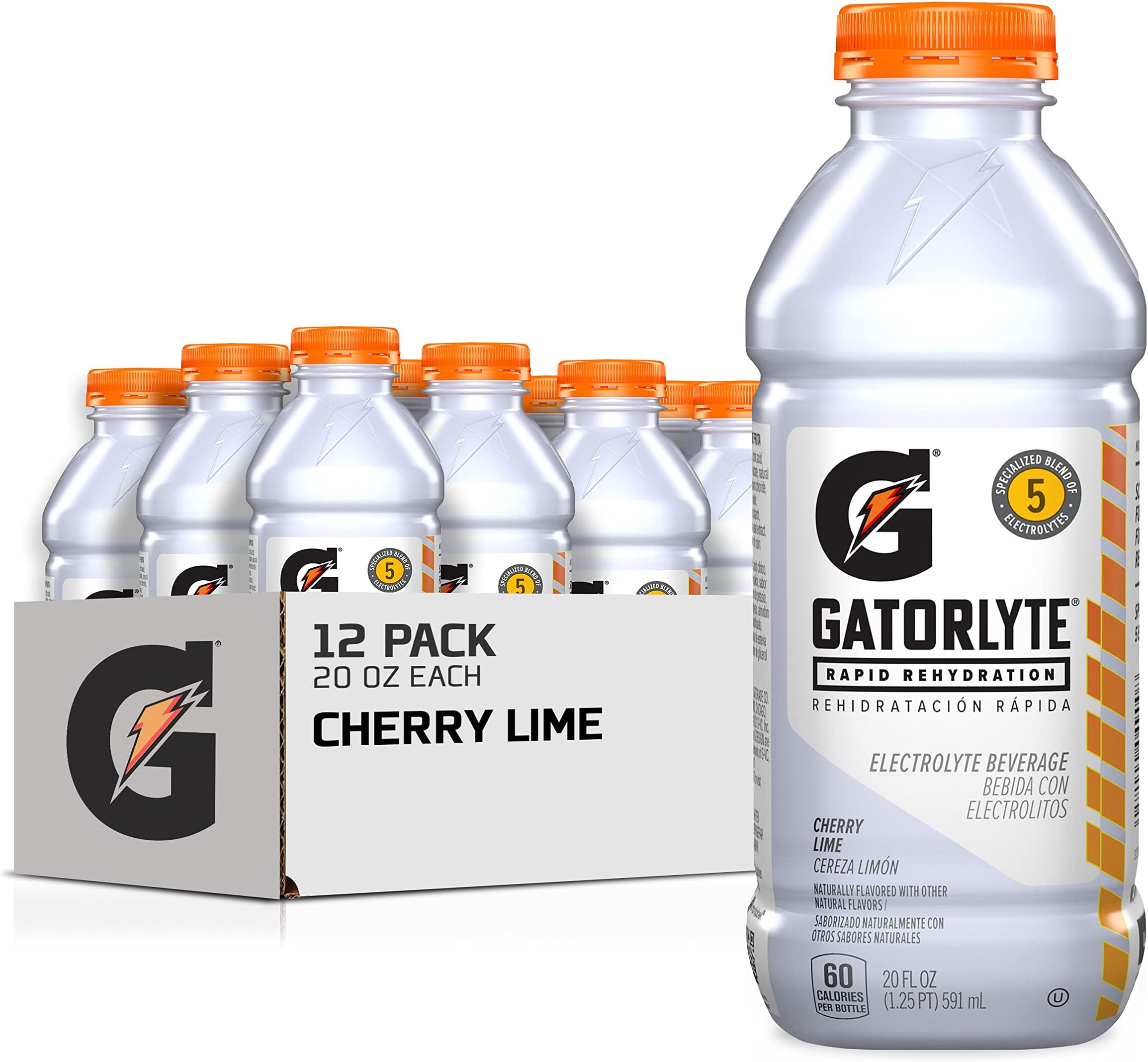 Powerade Zero Gatorlyte Rapid Rehydration Electrolyte Drink - Orange ...