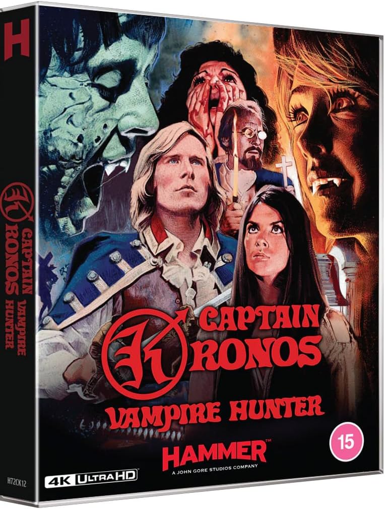 Captain Kronos Vampire Hunter 4K UHD [Blu-ray] [Region A]: Amazon.co.uk ...