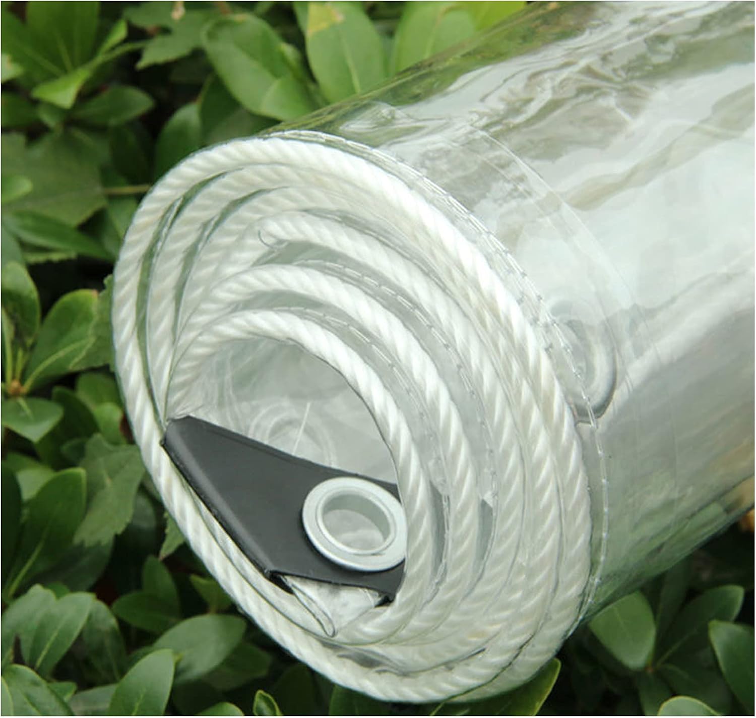 Heavy Duty Waterproof PVC Transparent Tarp To Cover The Sun And Rain ...