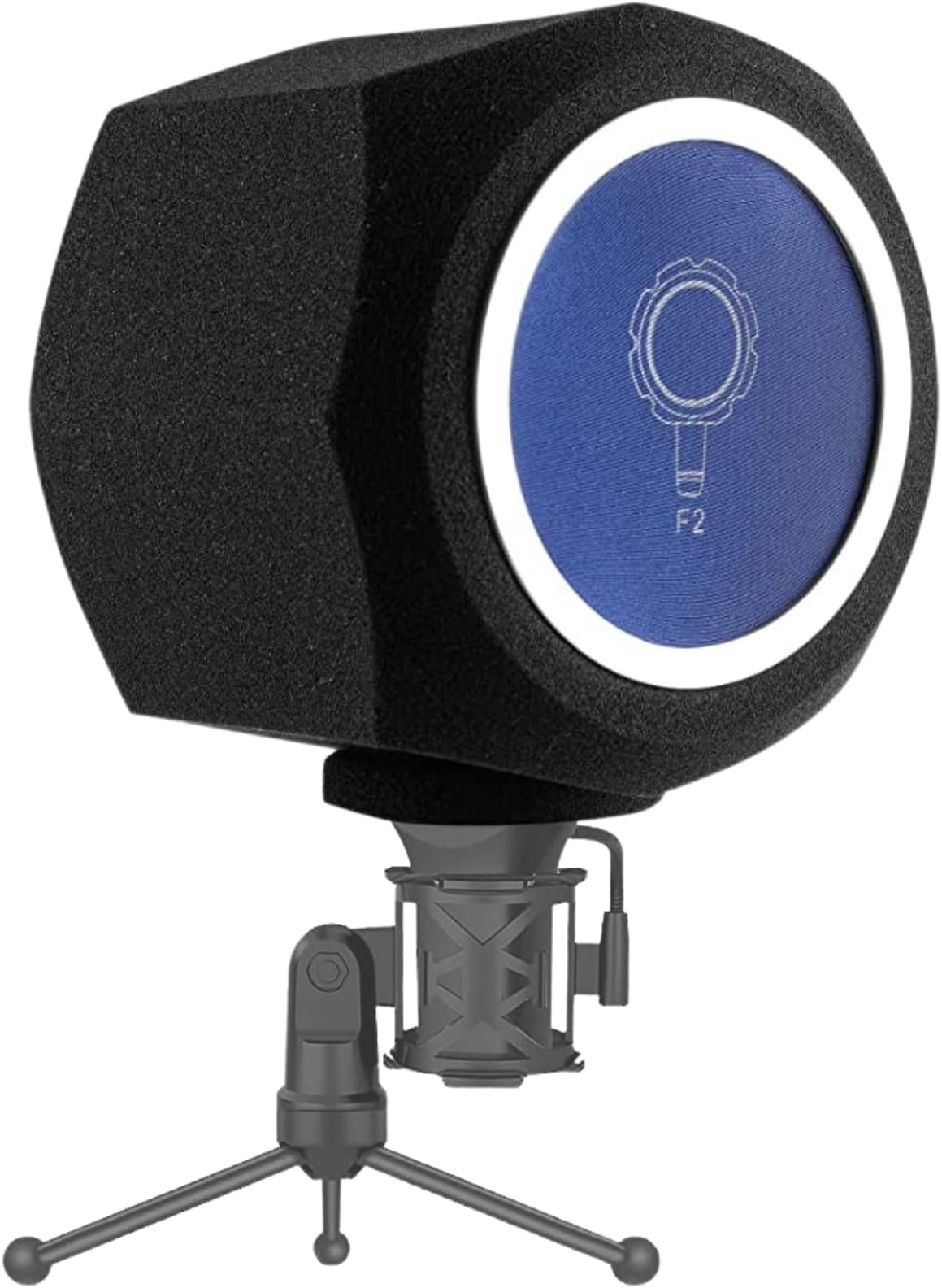 Amazon.com: Trademark Innovations Microphone Shield Microphone Filter ...