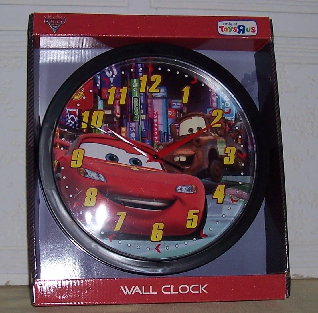 Amazon.com: Cars 2 Wall Clock : Home & Kitchen
