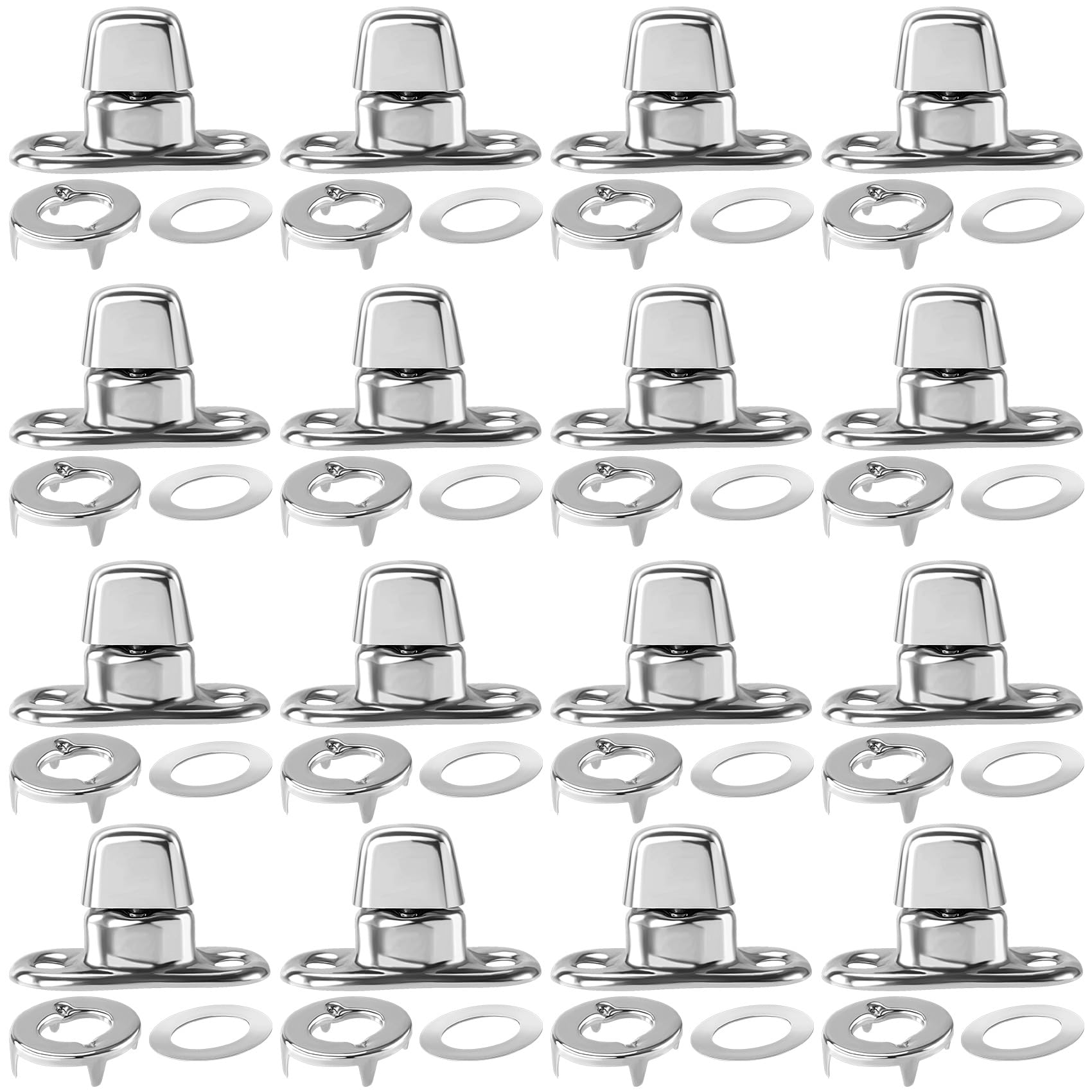HINZIC 15 Sets Twist Lock Fasteners, Marine Grade Quarter Turn ...