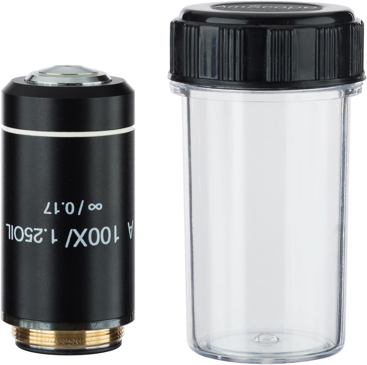 Amazon.com : AmScope A100X-INF-B 100X Infinity Achromatic Microscope ...