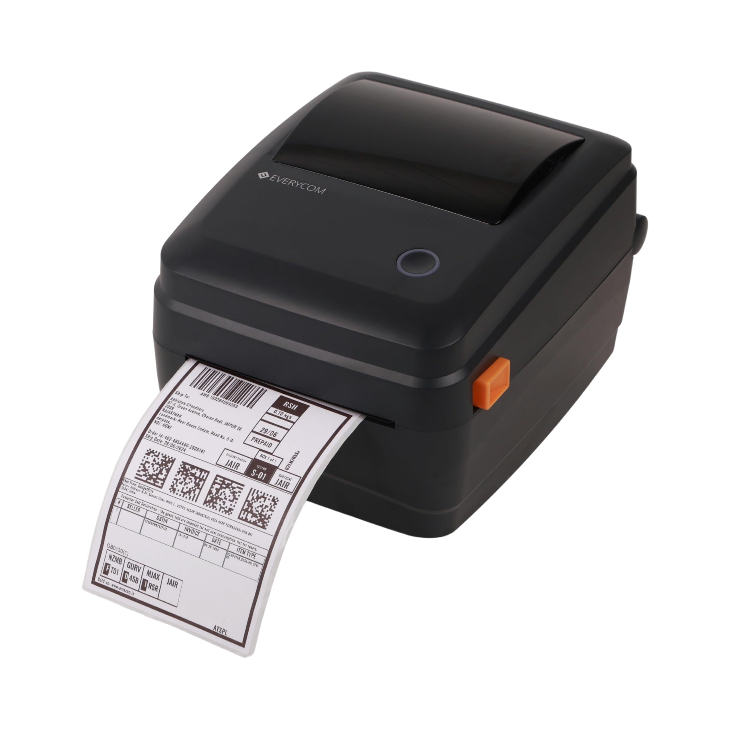 Everycom 4-Inch Direct Thermal Label & Receipt Printer – 203 DPI ...