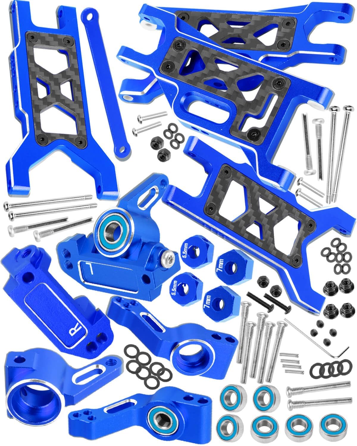 Amazon.com: hopsupRC Upgrades Parts for 1/10 Slash VXL 2WD/Slash 2WD ...