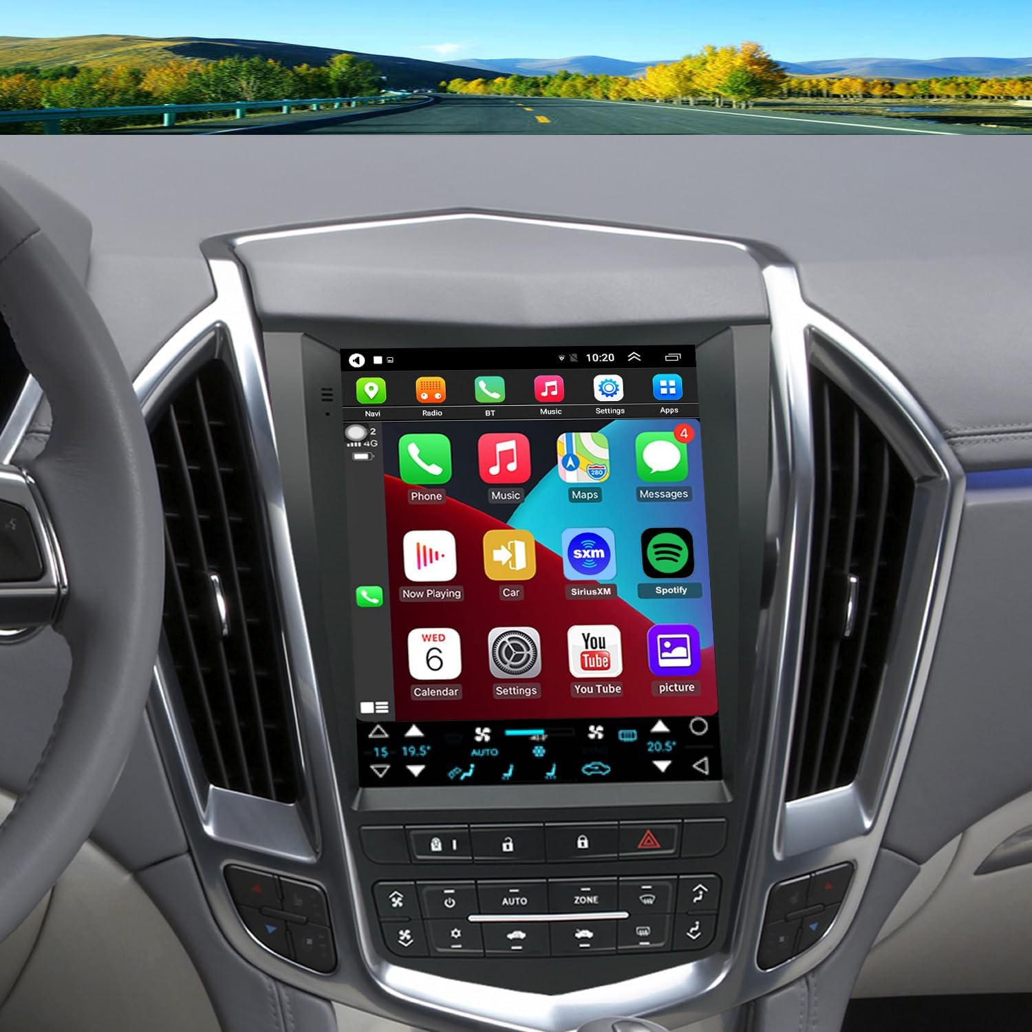 Amazon.com: for Cadillac SRX Radio Upgrade 2010 2011 2012,Android 13 ...