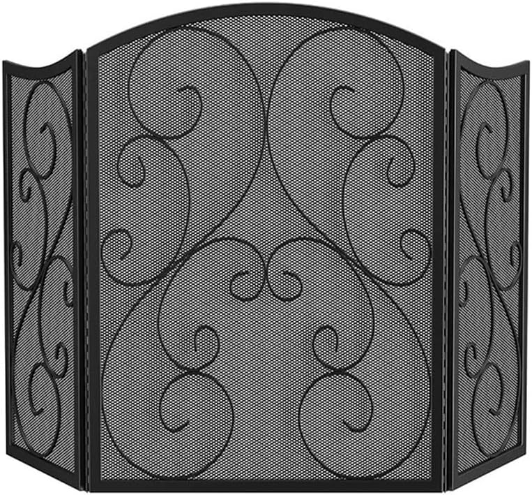 Amazon.com: JOYNOW Fire Place Screen Fireplace Screen Living Room ...