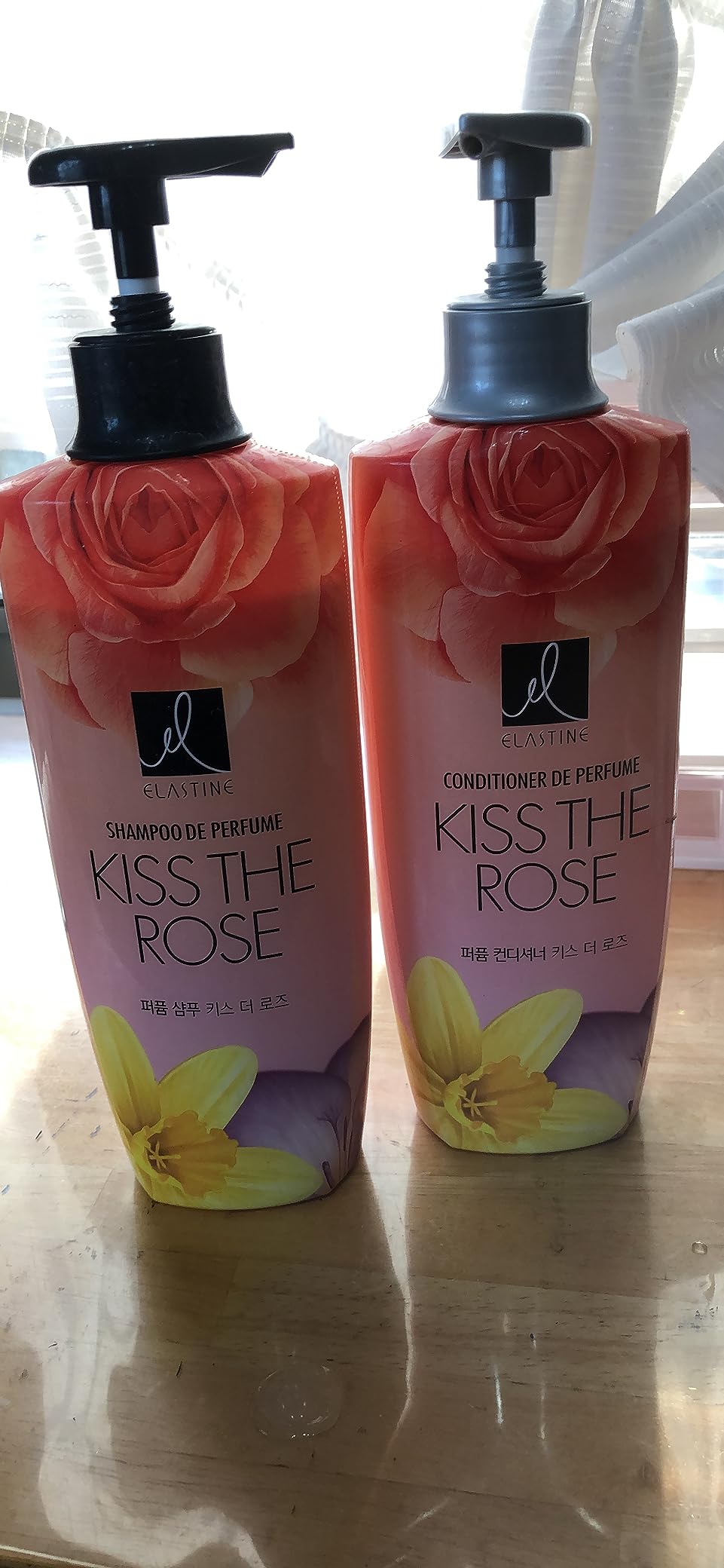 Amazon | 【ELASTINE 公式】エラスティン パフューム（キスザローズセット シャンプー&コンディショナー） | ELASTINE(エラスティン) | シャンプー・コンディショナー ...