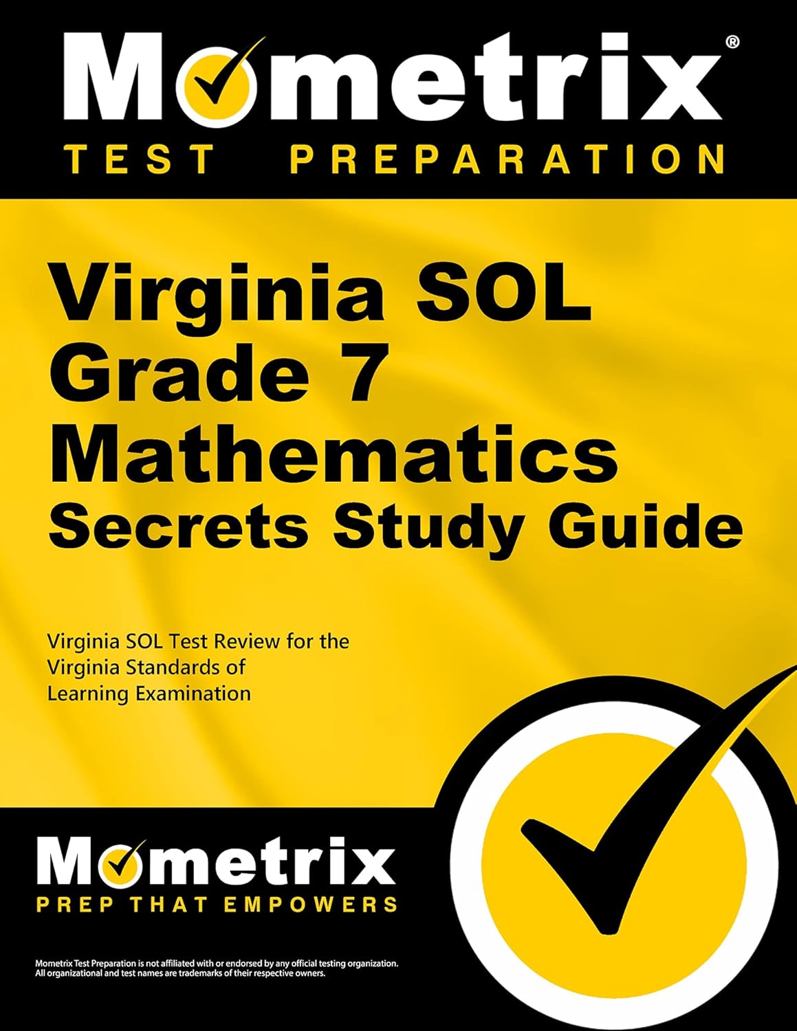 Virginia SOL Grade 7 Mathematics Secrets Study Guide: Virginia SOL Test ...