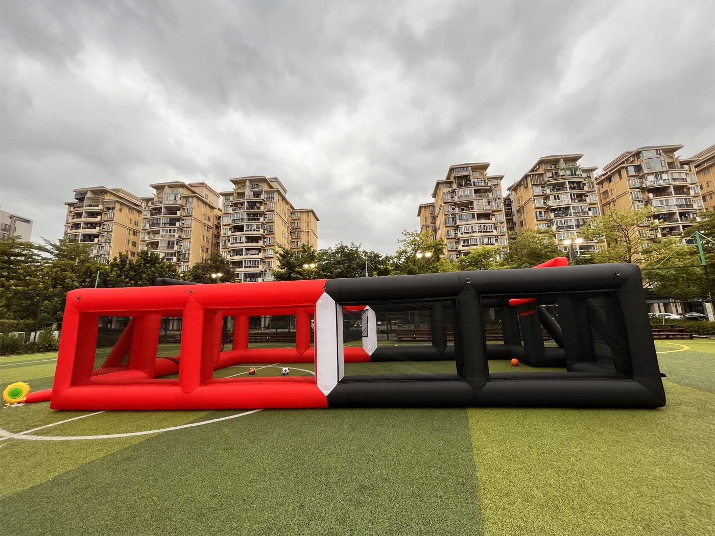 Snapklik.com : Portable Inflatable Sports Court Inflatable Soccer ...